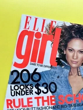 Elle | Other | Vintage Y2k Fall 202 Elle Girl Magazine Jennifer Lopez ...